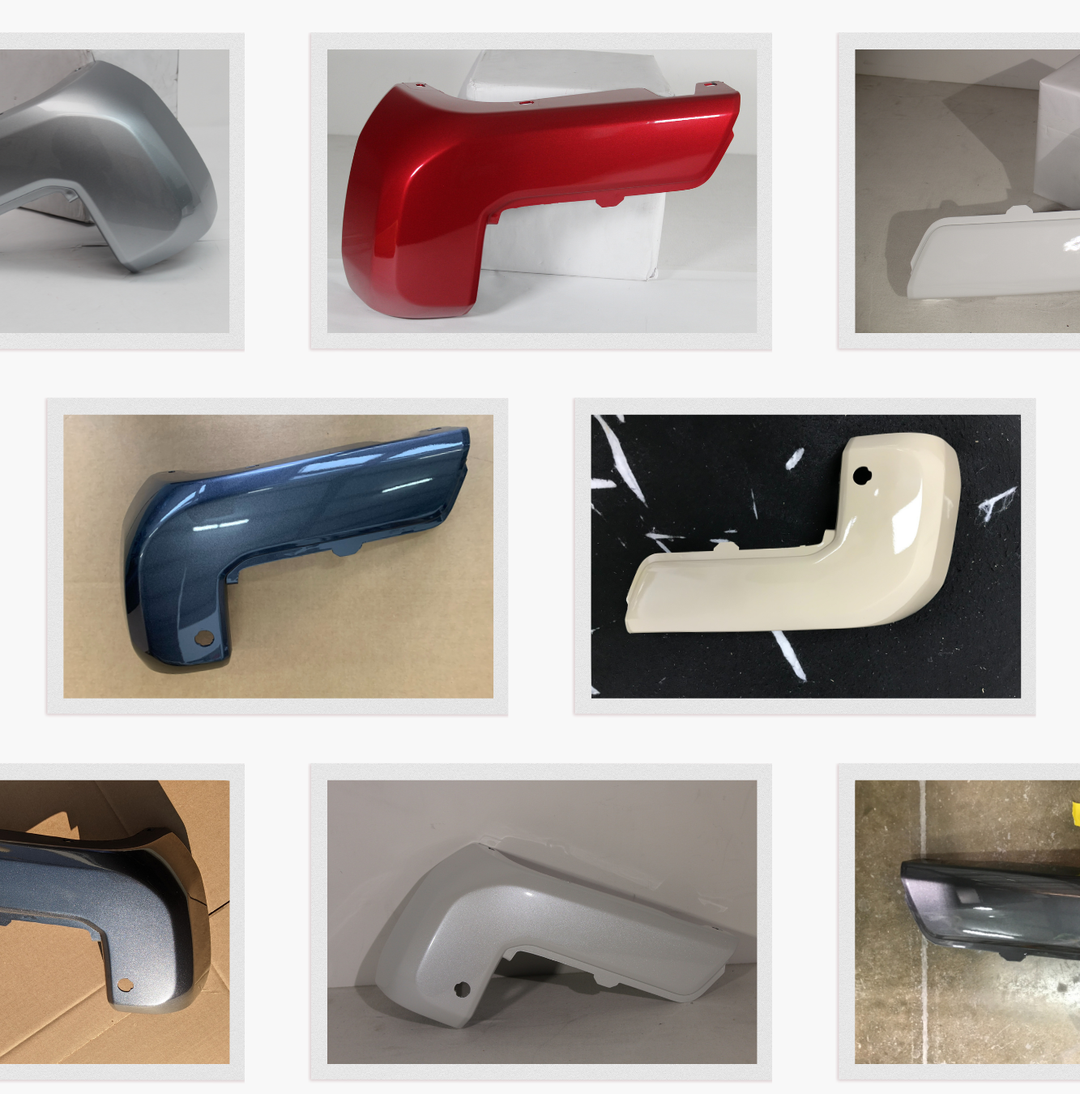 2016-2023 Toyota Tacoma Rear Bumper End Cap From Chrome to Painted to ...