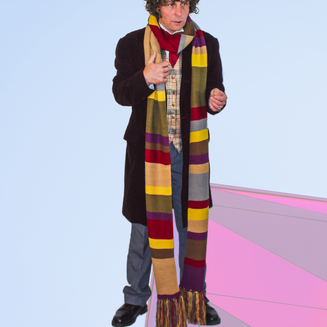 Doctor Who Scarf - Buy Official BBC Season 12 Tom Baker 4th Dr Scarf 12 ...