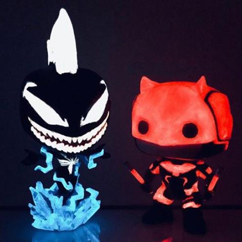 Customize Funko Pops With Glow Paint – Art 'N Glow