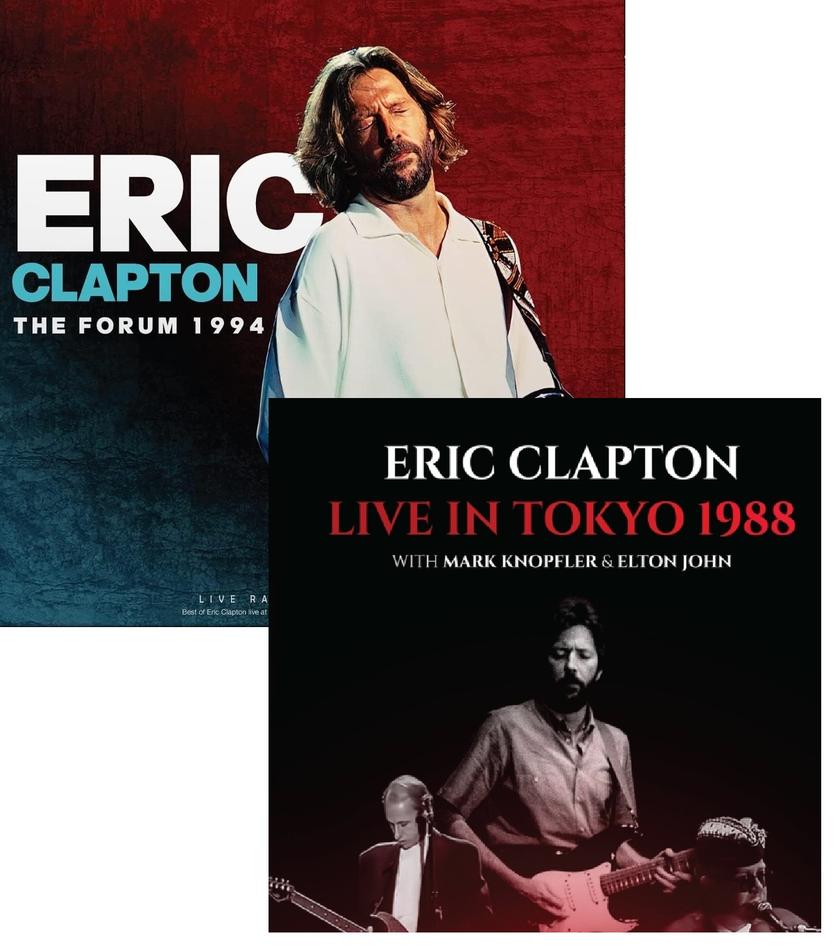 Eric Clapton - Live In Tokyo 1988 & Los Angeles Forum 1994 Double Viny