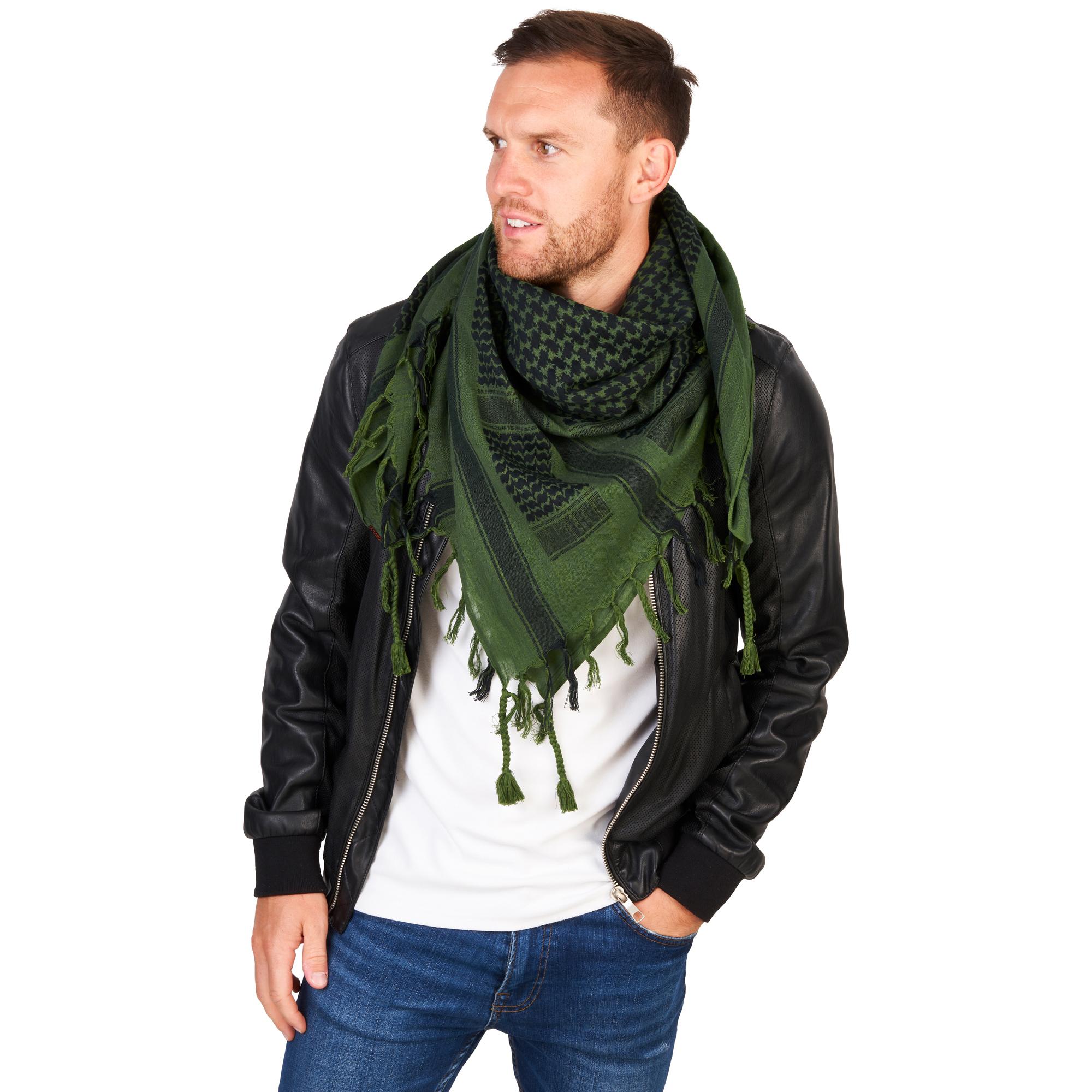 Desert Shemagh Scarf - Palestinian Arab Wrap 100% Cotton – LOVARZI