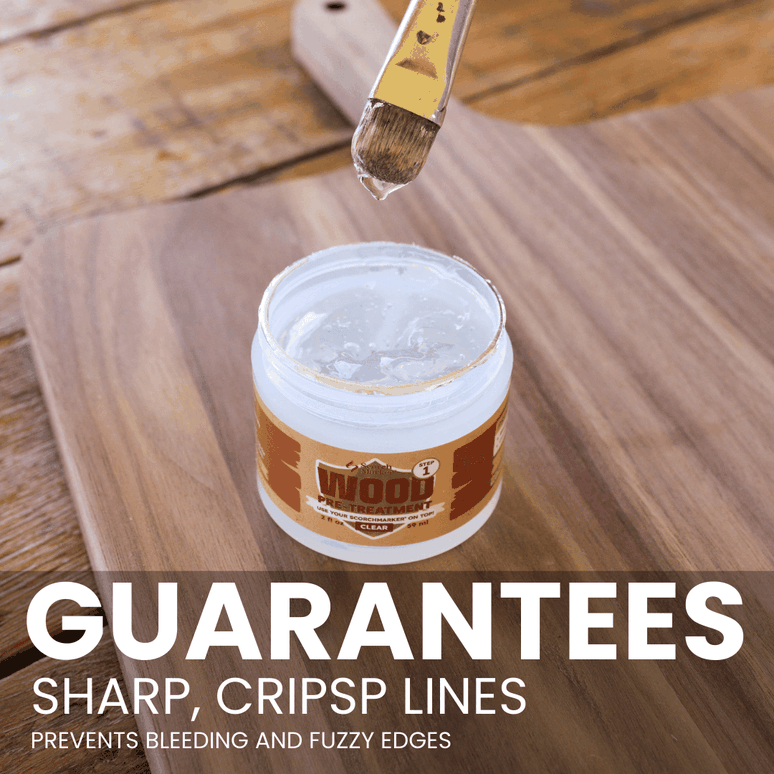 Wood Pretreatment | Guarantee clean lines with Scorch Marker Products