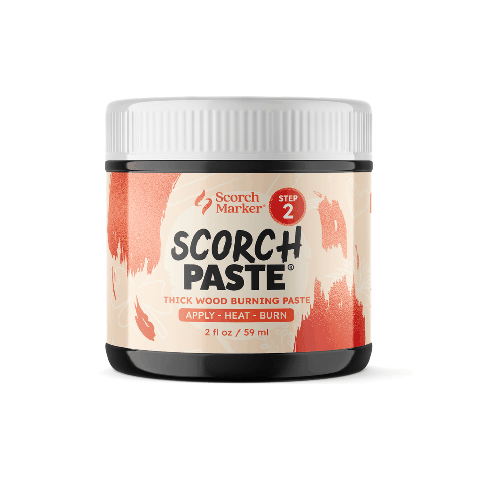 Scorch Paste - Heat Activated Craft Paste That Burns (Thick Version ...