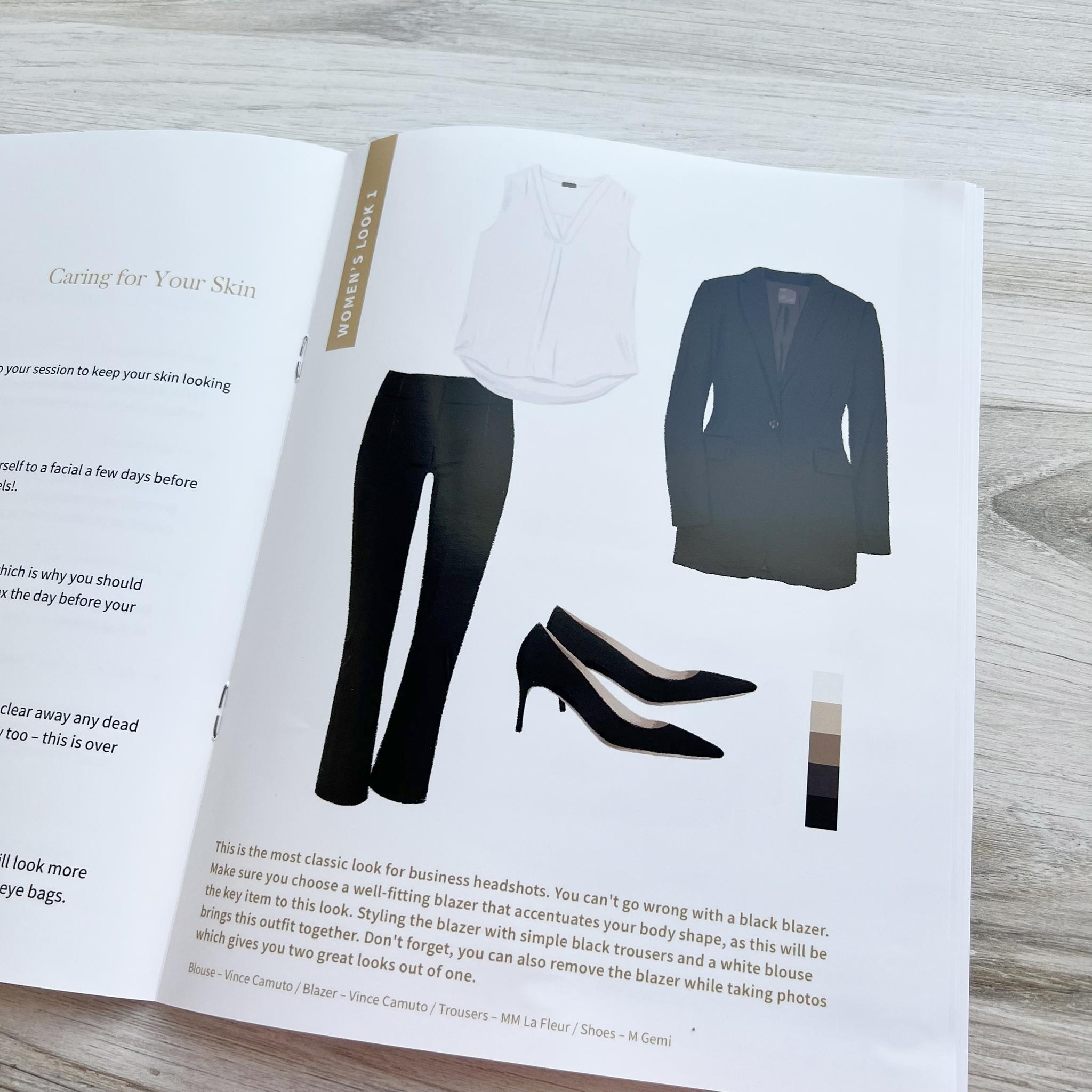 Headshots Photography Marketing Template What to Wear