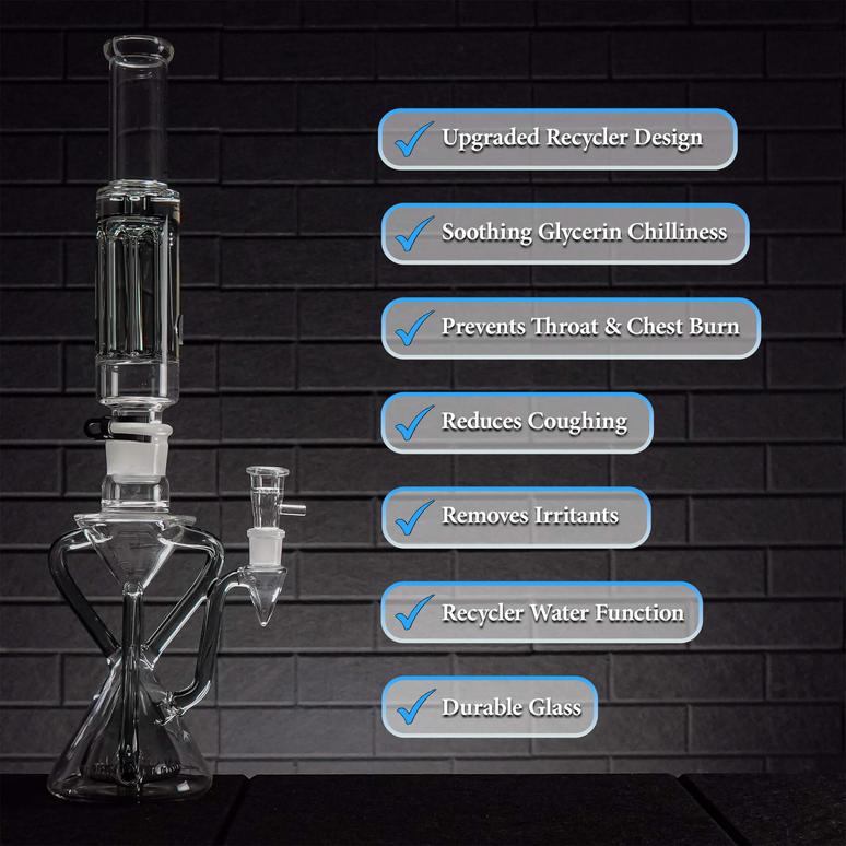 Recycler Bong Pro – The Freeze Pipe