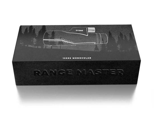 Python 12x52 Range Master™ Ultra HD Monocular Telescope – PYTHON OPTIC