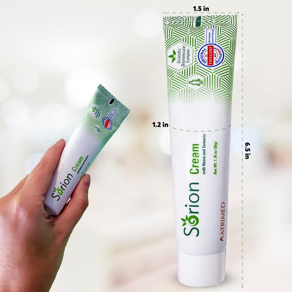 Sorion Herbal Cream with Coconut Oil, Neem, Turmeric, Pala Indigo