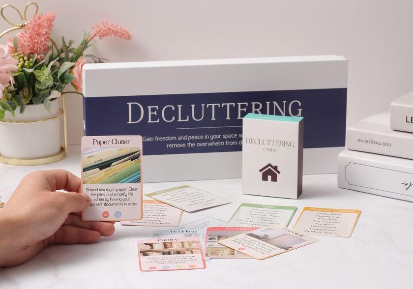 Decluttering Kits for a Clean, Calm Home | Talking Point Cards