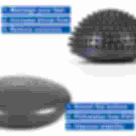 StrongTek Hedgehog Balance Pods with Hand Pump, Stability Trainer Set
