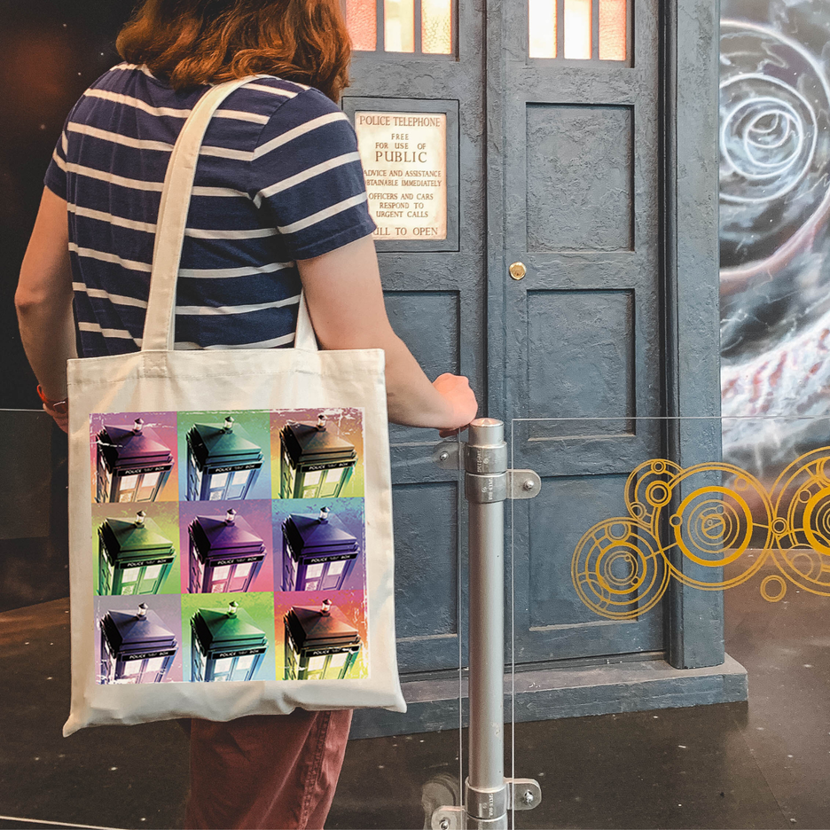 Doctor Who Tote Bag - Set of 3 Bags - Official BBC Doctor Who Canvas ...