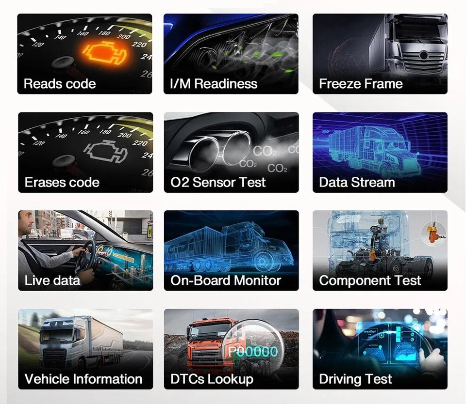 Peterbilt Truck DPF Regen & Professional Diagnostic Scanner – Lawn ...