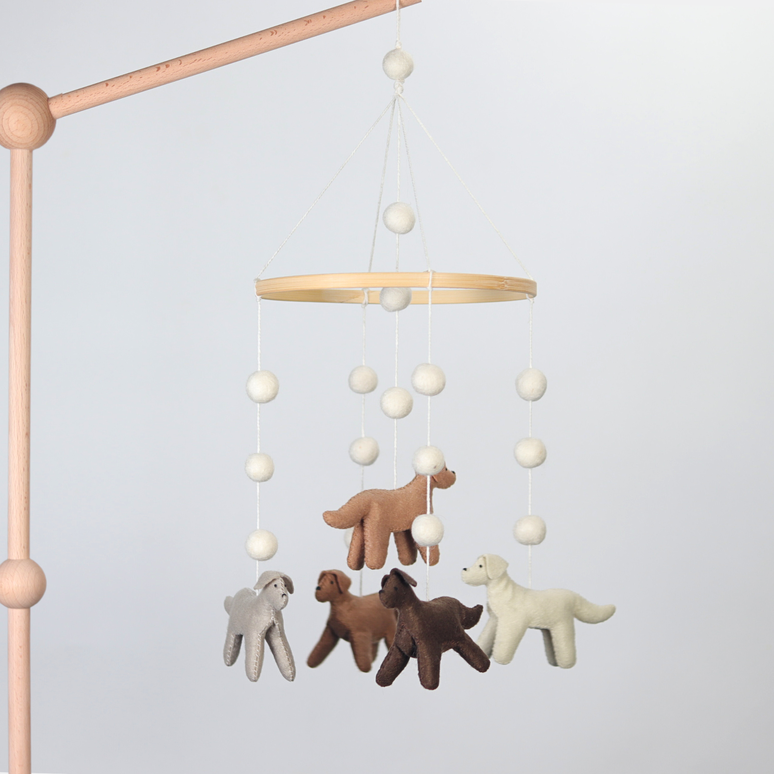Handmade Dog Baby Mobile
