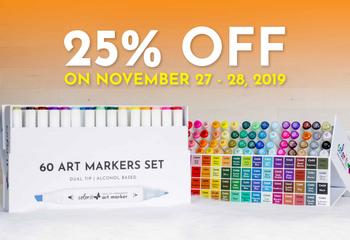 ColorIt 60 Art Markers