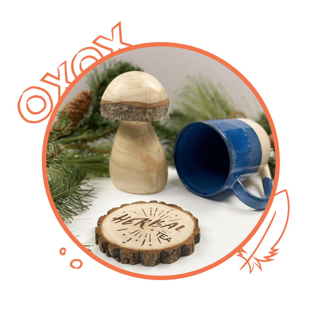 Premium Wood Slices 10 pack - Scorch Marker