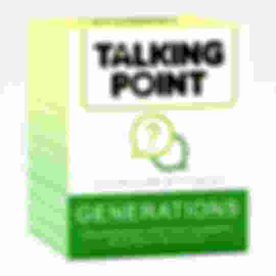 GENERATIONS Conversation Starter Cards – Talking Point Cards