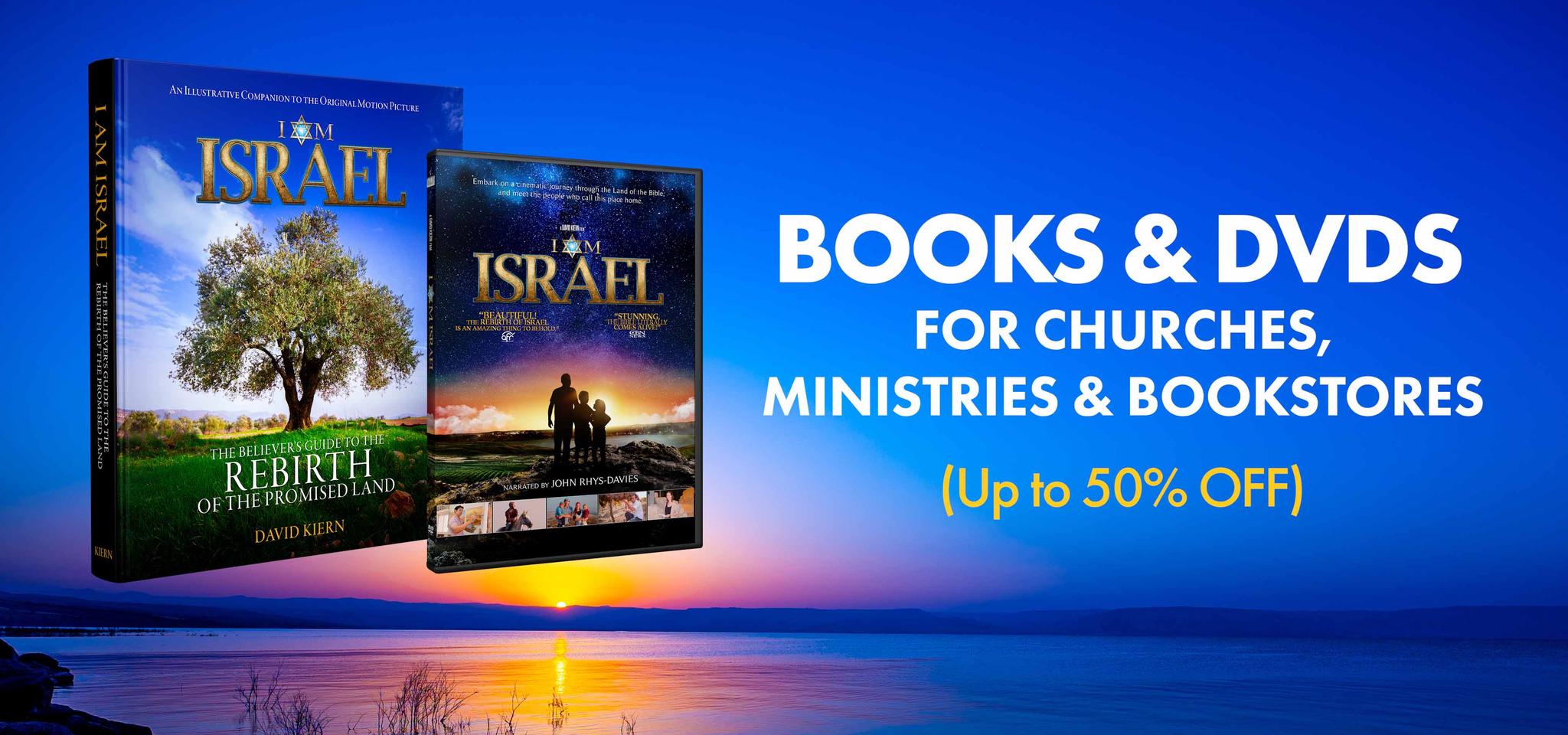 Movies & Books For Christian Bookstores & Churches – I Am Israel