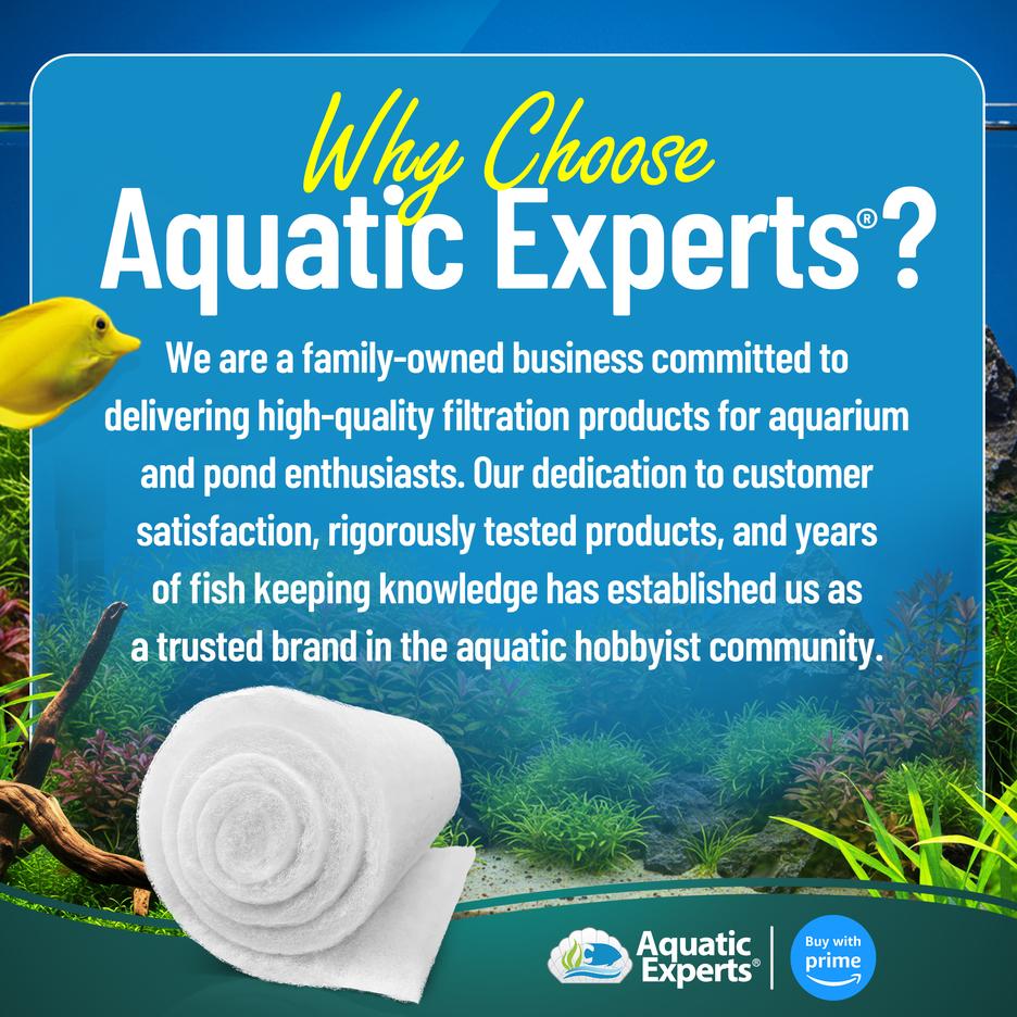 Aquarium Filter Floss for Fish Tank Filters - FilterFirst Pad - Media ...