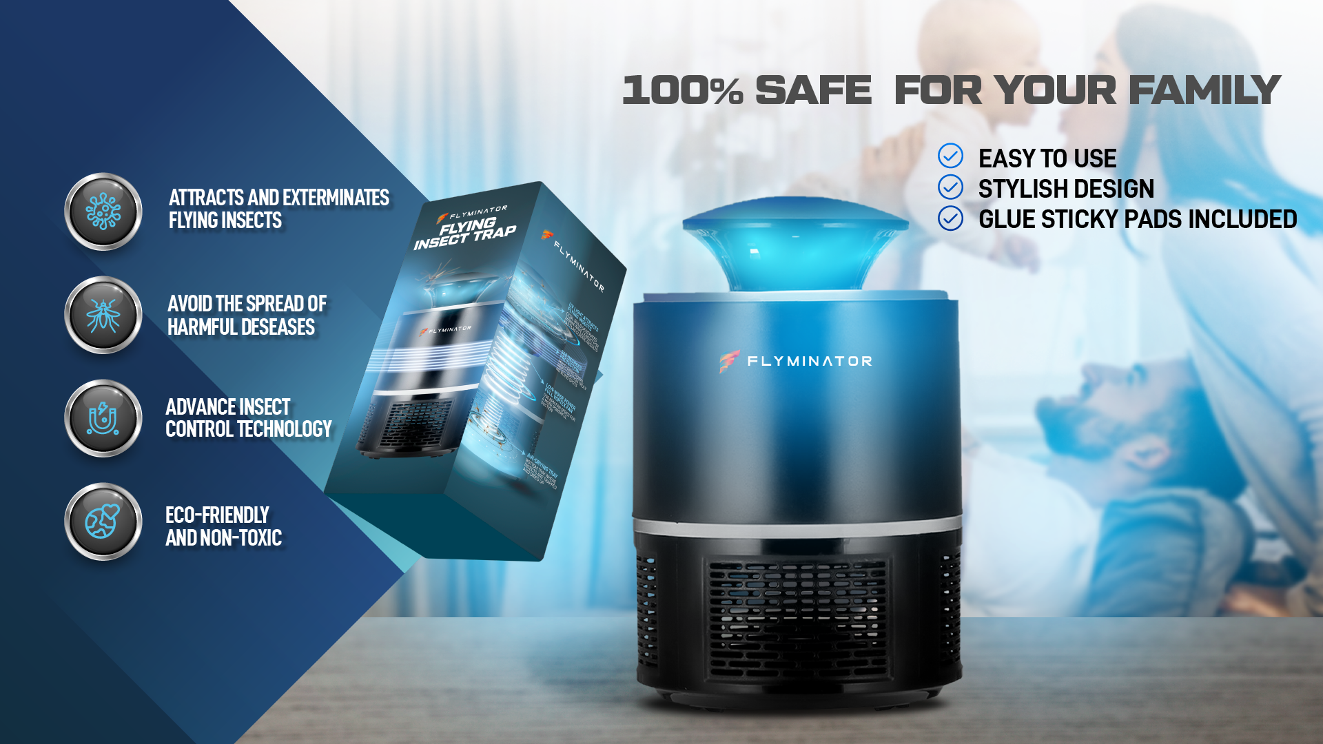 Flyminator Insect Trap