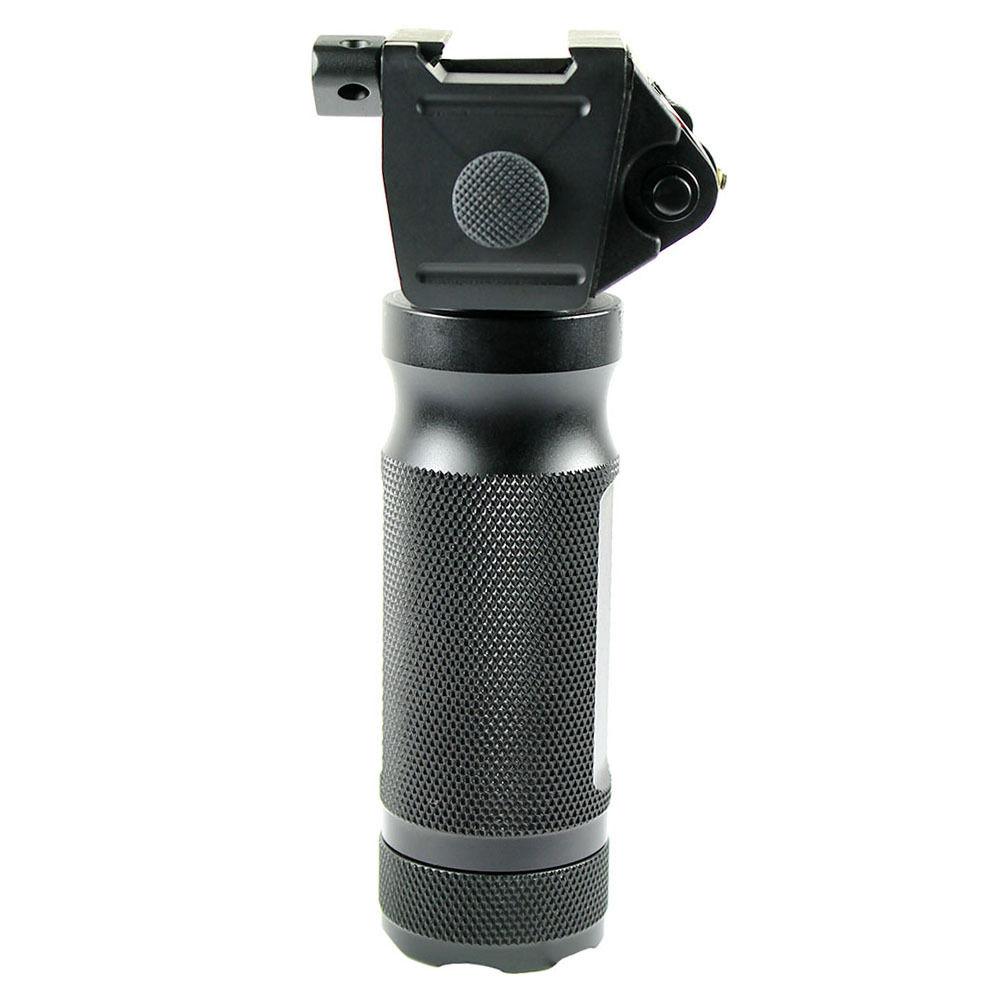 Vertical Picatinny Mount Foregrip with Flashlight and Laser