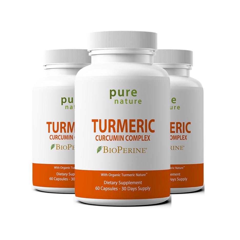 PureNature Turmeric Curcumin with BioPerine - PureNature Plus