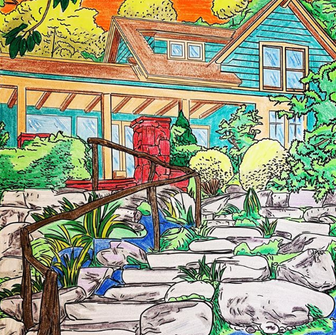 Freebie Friday 06-26-20 Free Blissful Scenes II Drawing