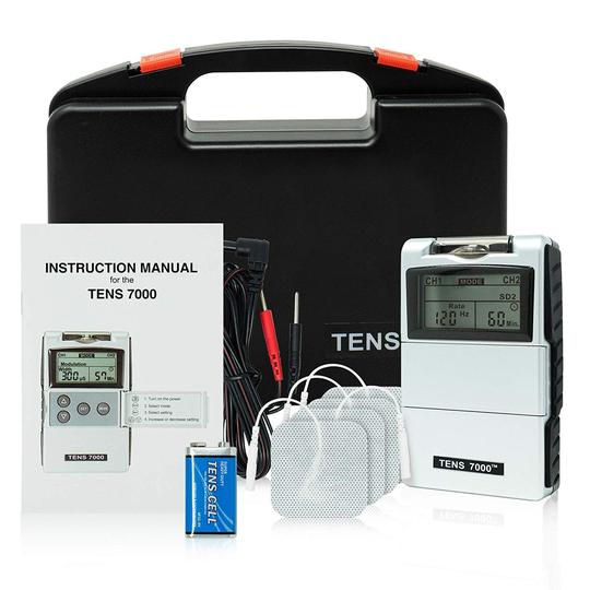 TENS 7000 2nd Edition Digital TENS Unit Kit With Accessories