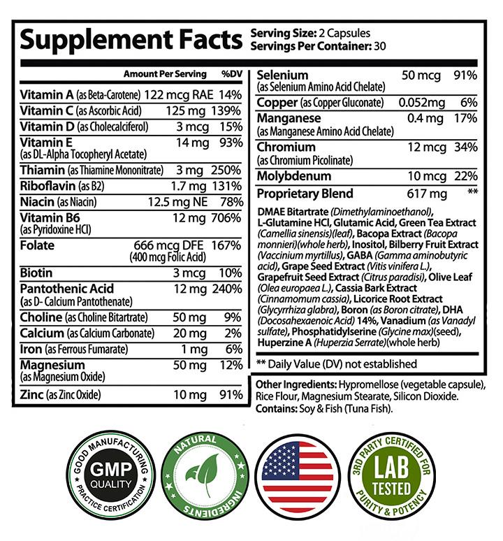 Cognifen Memory Support - Top Rated Brain Supplement (Real Reviews ...