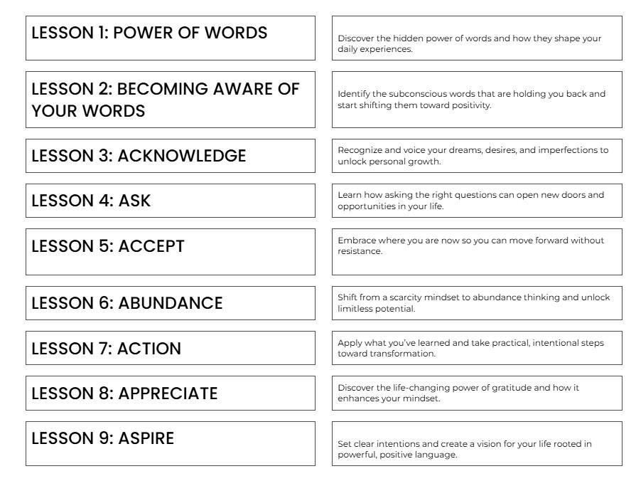The Word Effect | Book First + Online Course (Book First)