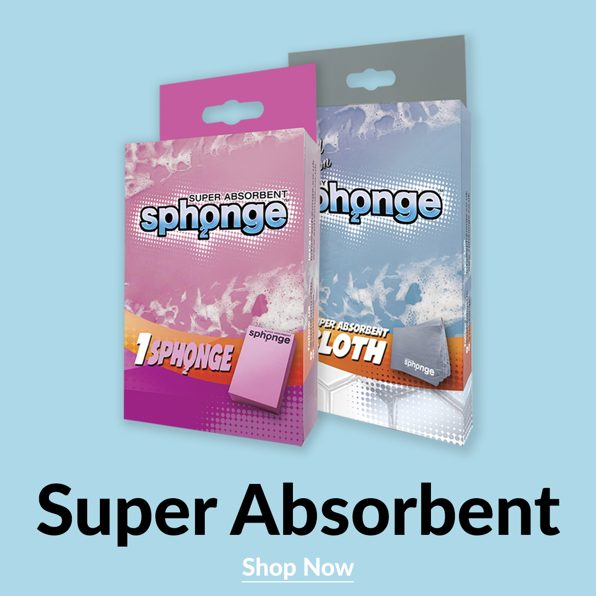 The Original Super Absorbent Cleaning Sponge | Sph2onge UK