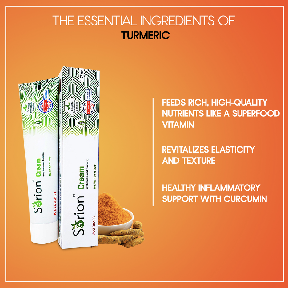 Sorion Herbal Cream with Coconut Oil, Neem, Turmeric, Pala Indigo