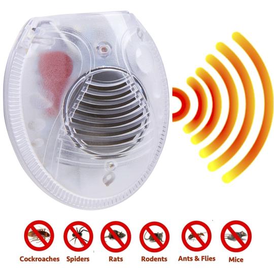 Pest Repeller - Ultrasonic & Electromagnetic Plug In Pest Repellent ...