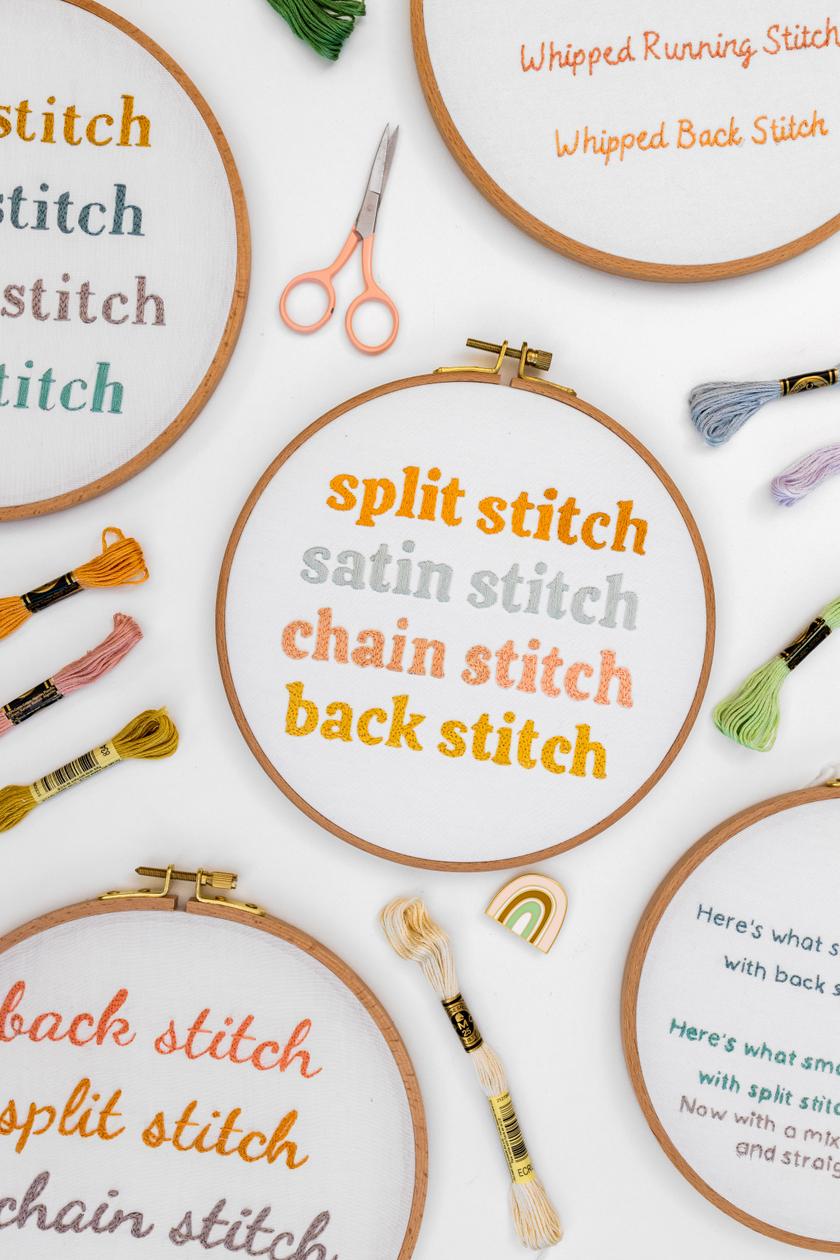 Letters and Words - Which Stitch Techniques work best for Modern Embro ...