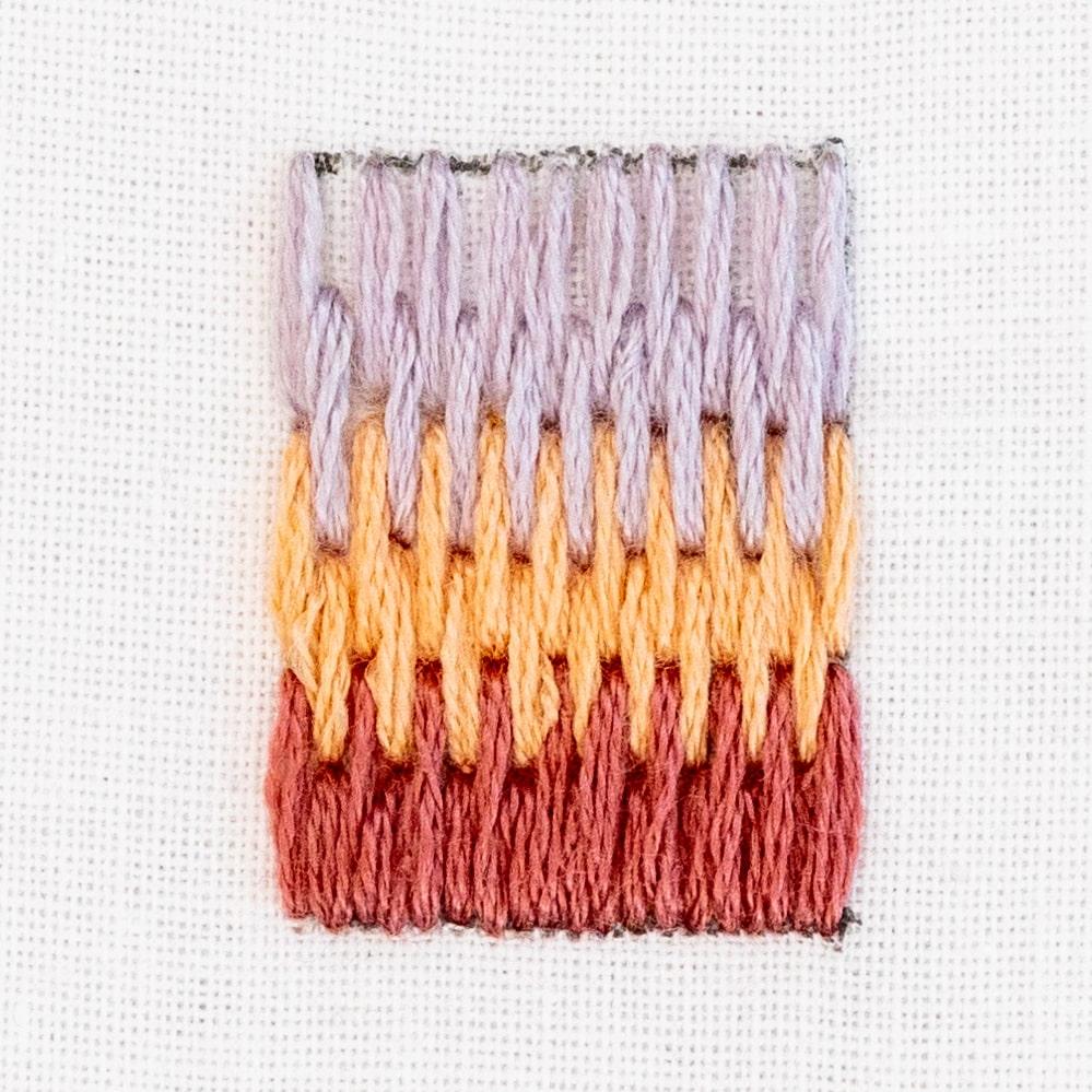 Long and Short Stitch - Learn How to do This Modern Embroidery Techniq ...