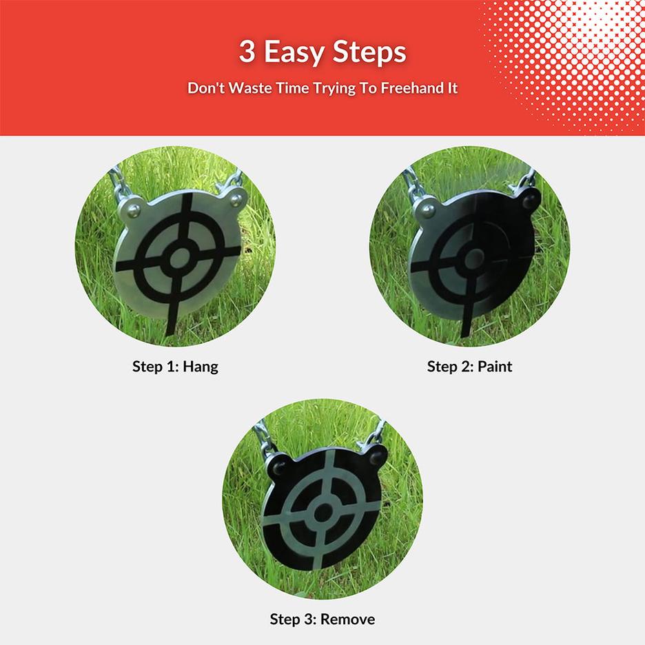 Magnetic Target Painting Stencils 🎯