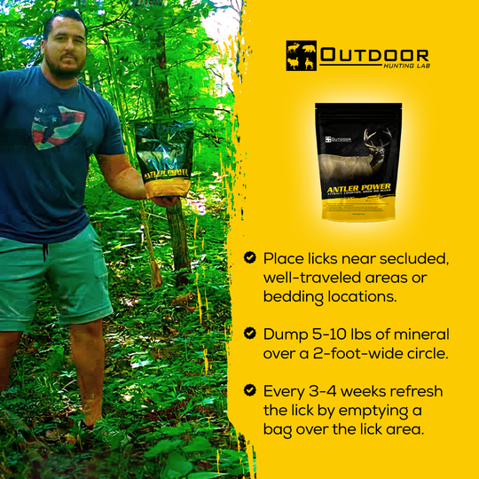 Antler Power Deer Mineral – Outdoor Hunting Lab