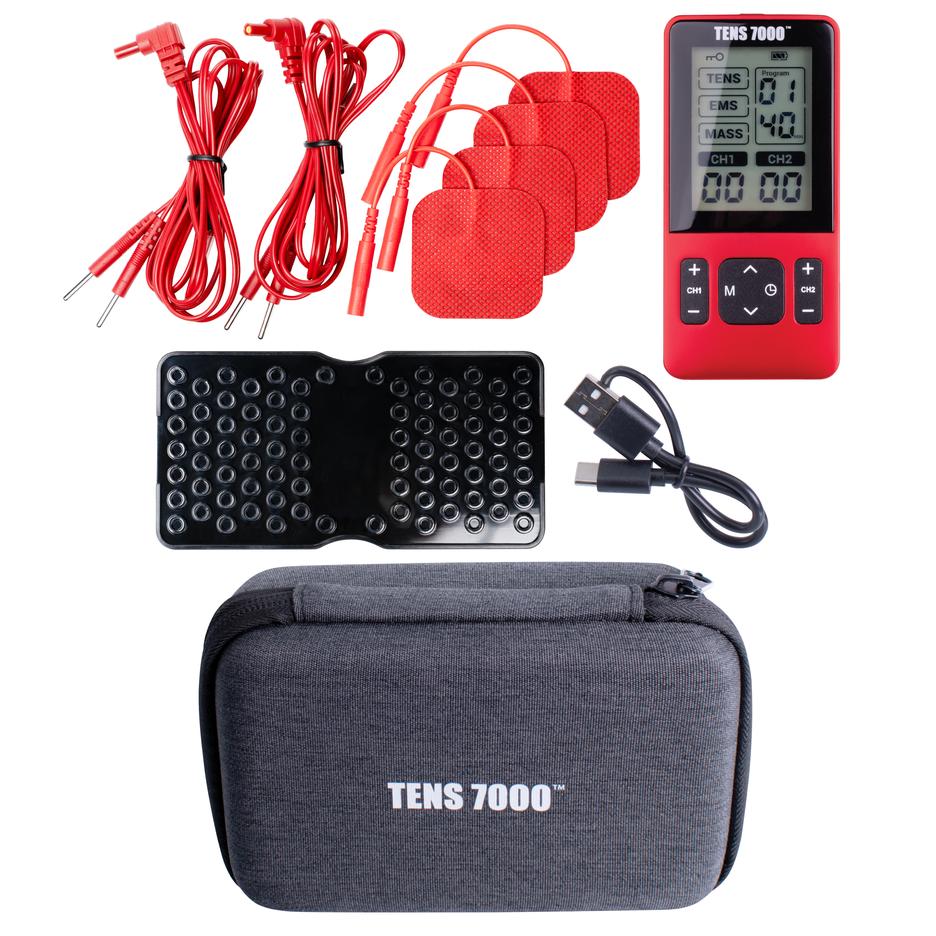 TENS 7000 Sport Recovery TENS Unit with TENS, EMS, & Massage