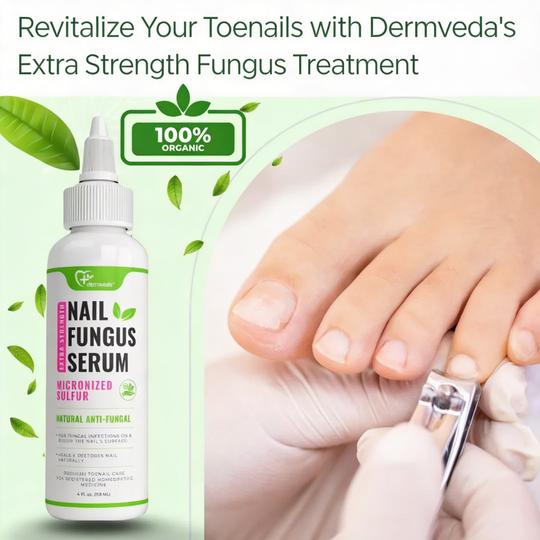 Dermveda™ Toenail Fungus Treatment–Micronized Sulfur Formula