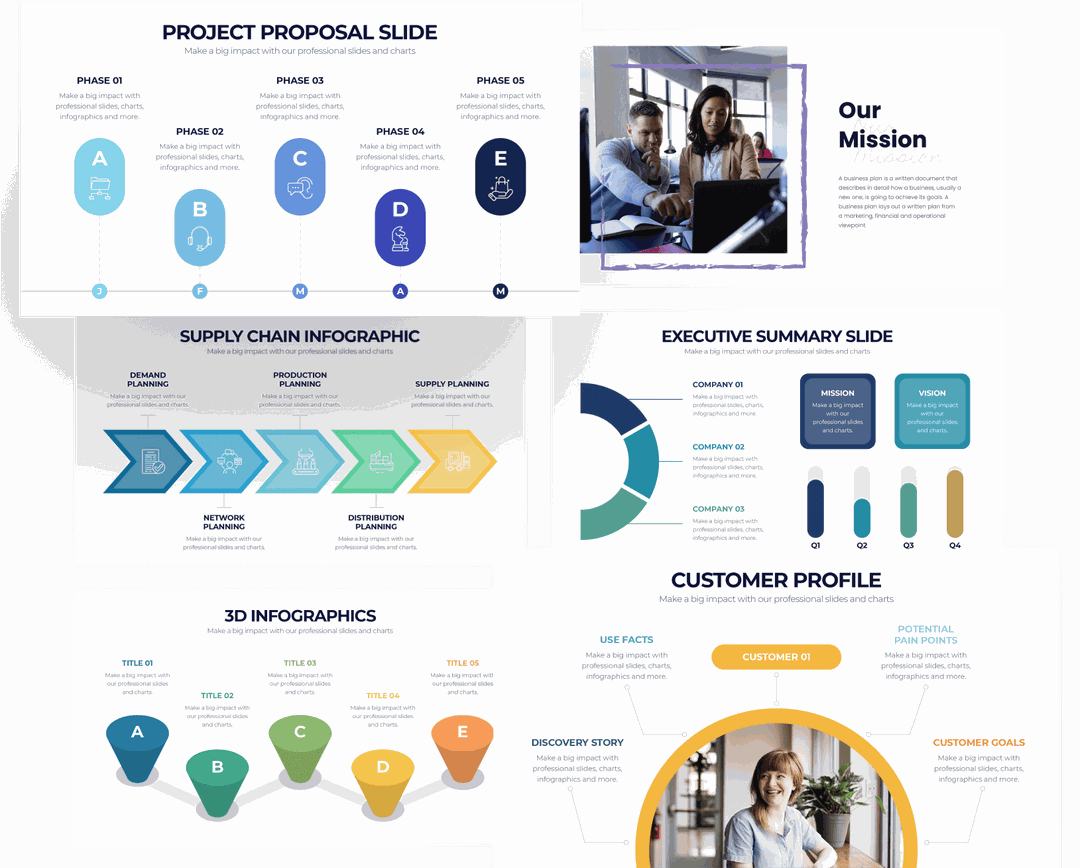 Infographic Pack with Free Lifetime Updates