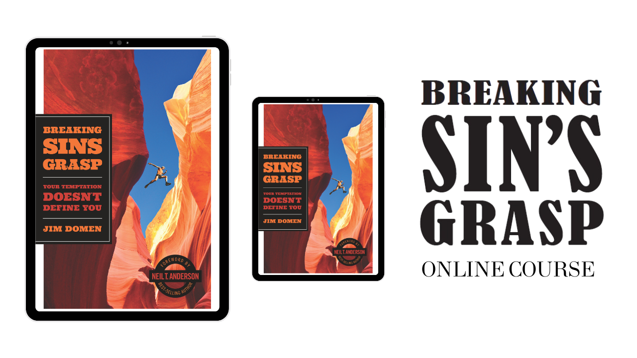 Breaking Sin's Grasp Online Course | Jim Domen