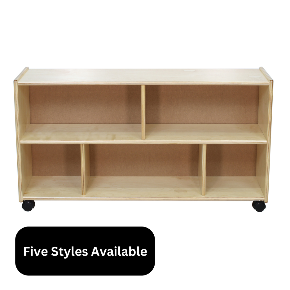 Classroom Shelves With Vertical Dividers - Made in Canada - The ...