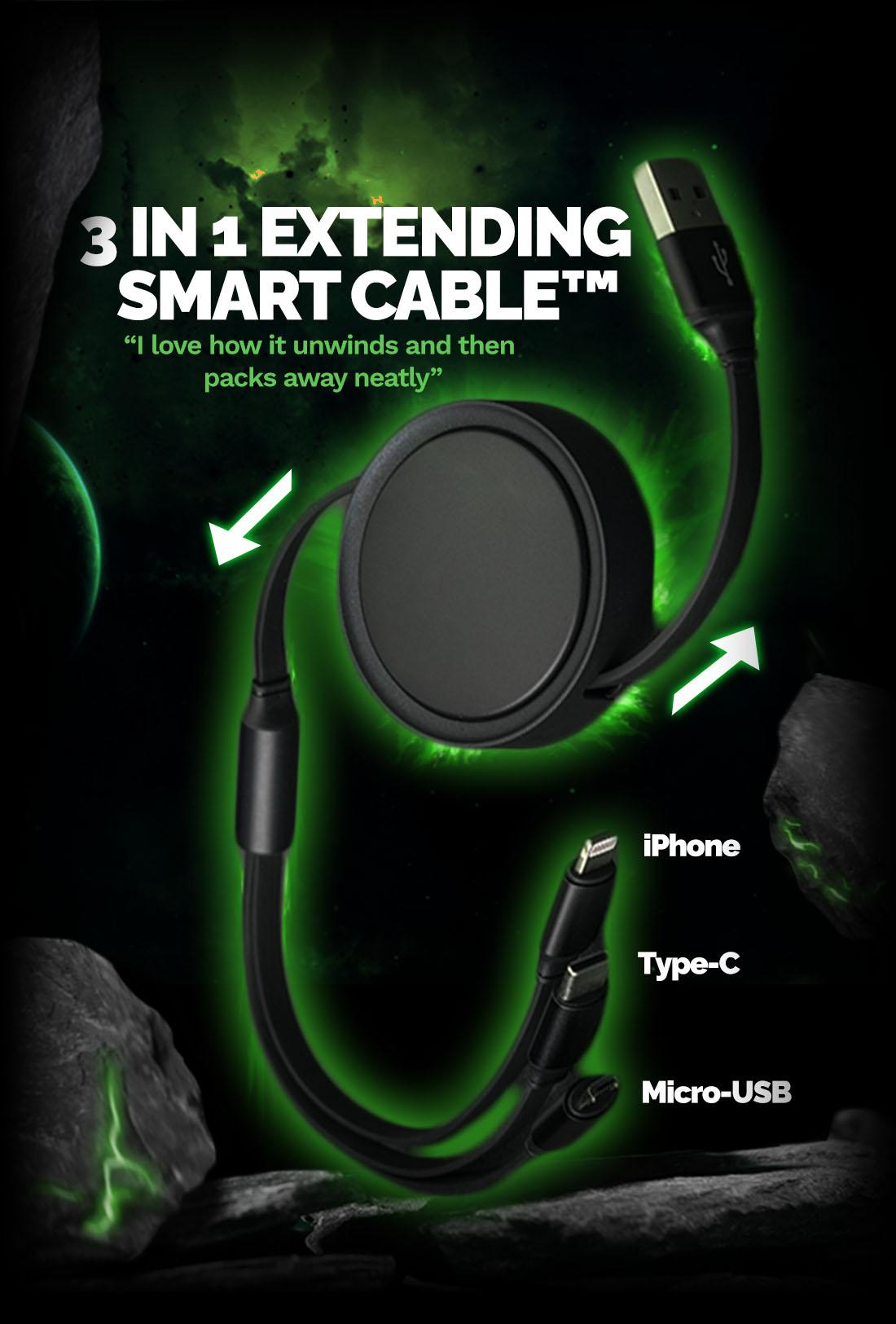 Titan Smart Cable - Buy 3 Pack Titan Cables & Get 2 FREE – Titan Power Plus