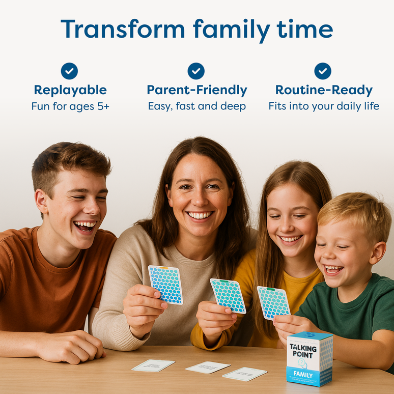 200 Family Conversation Cards | Talking Point Cards