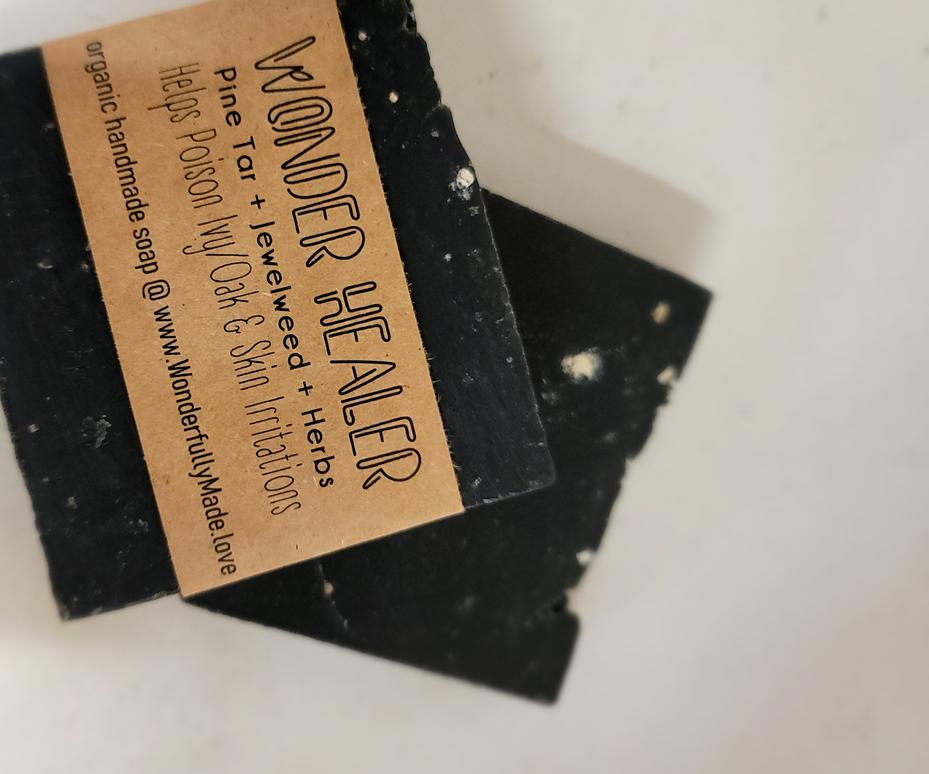 Wonder Healer Soap | Pine Tar | Jewelweed | Herbal | Colloidal Oatmeal ...