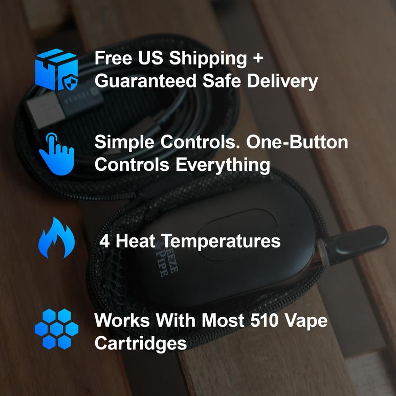 Vessel Compass Vape Pen | Smoke-Cooling Bundle | Smooth Hits – The ...