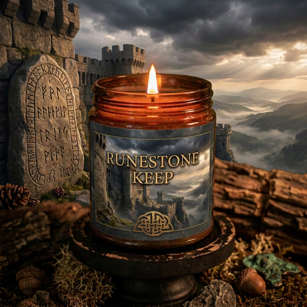 Runestone Keep — The Windswept Fortress of the Highland Cliffs