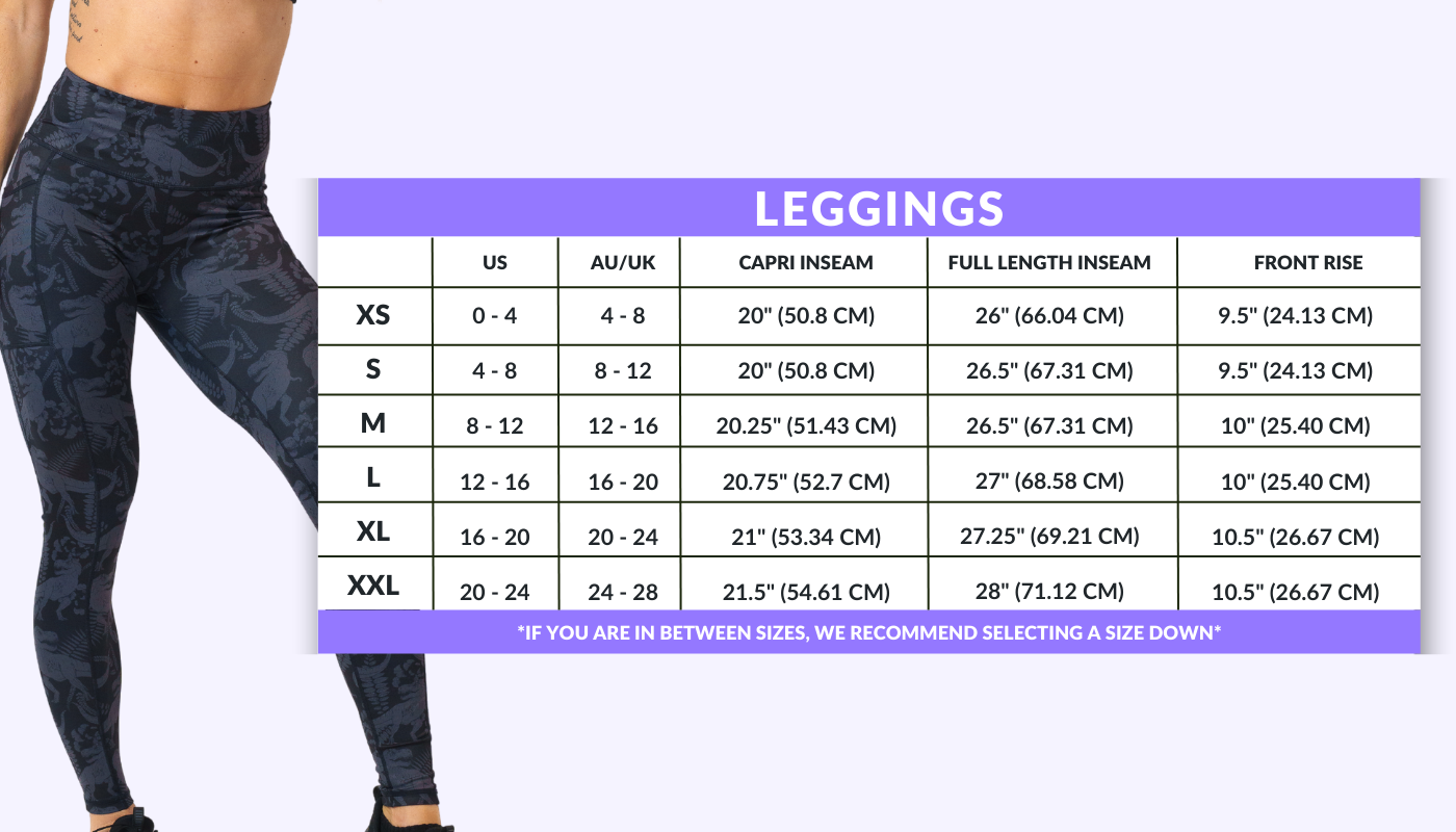 Sizing Chart Page – Constantly Varied Gear