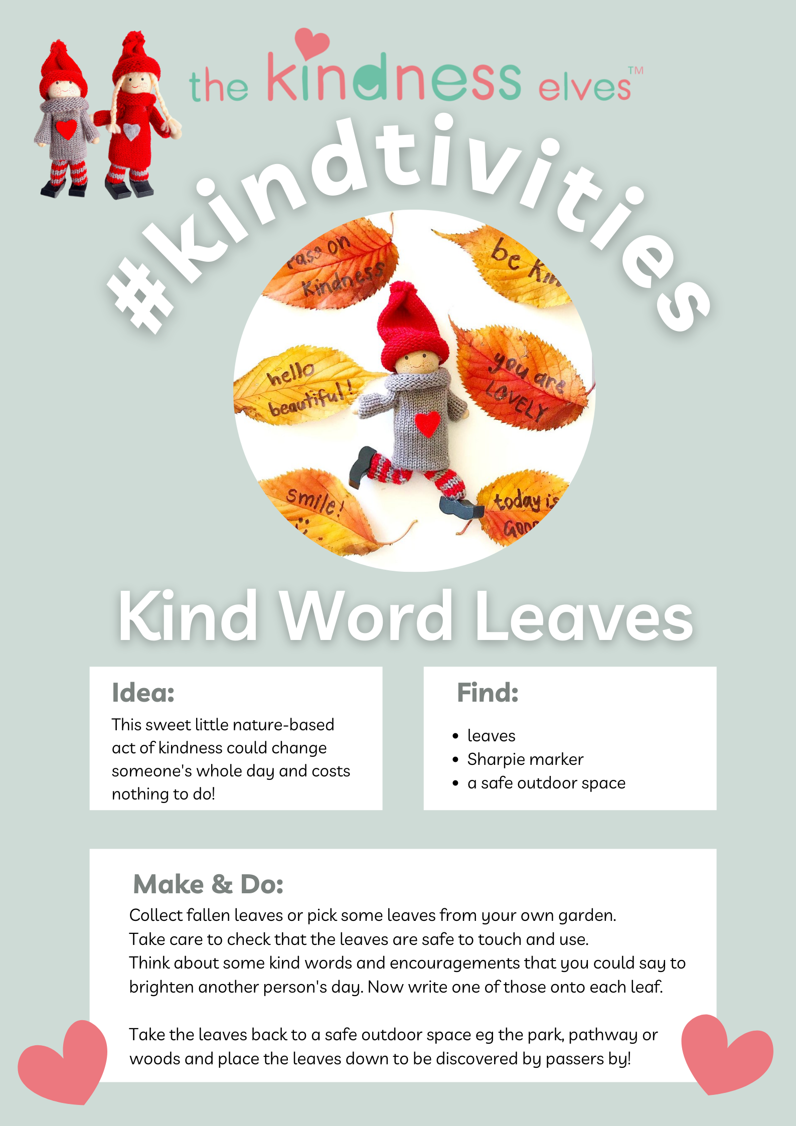 Invitations to Play | Kindtivities - Kind Leaves – The Imagination Tree ...