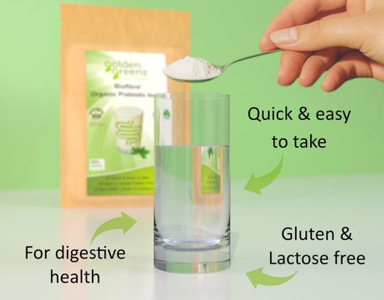 Organic Inulin Prebiotic Fibre: Natural Gut Health & Digestive Support ...