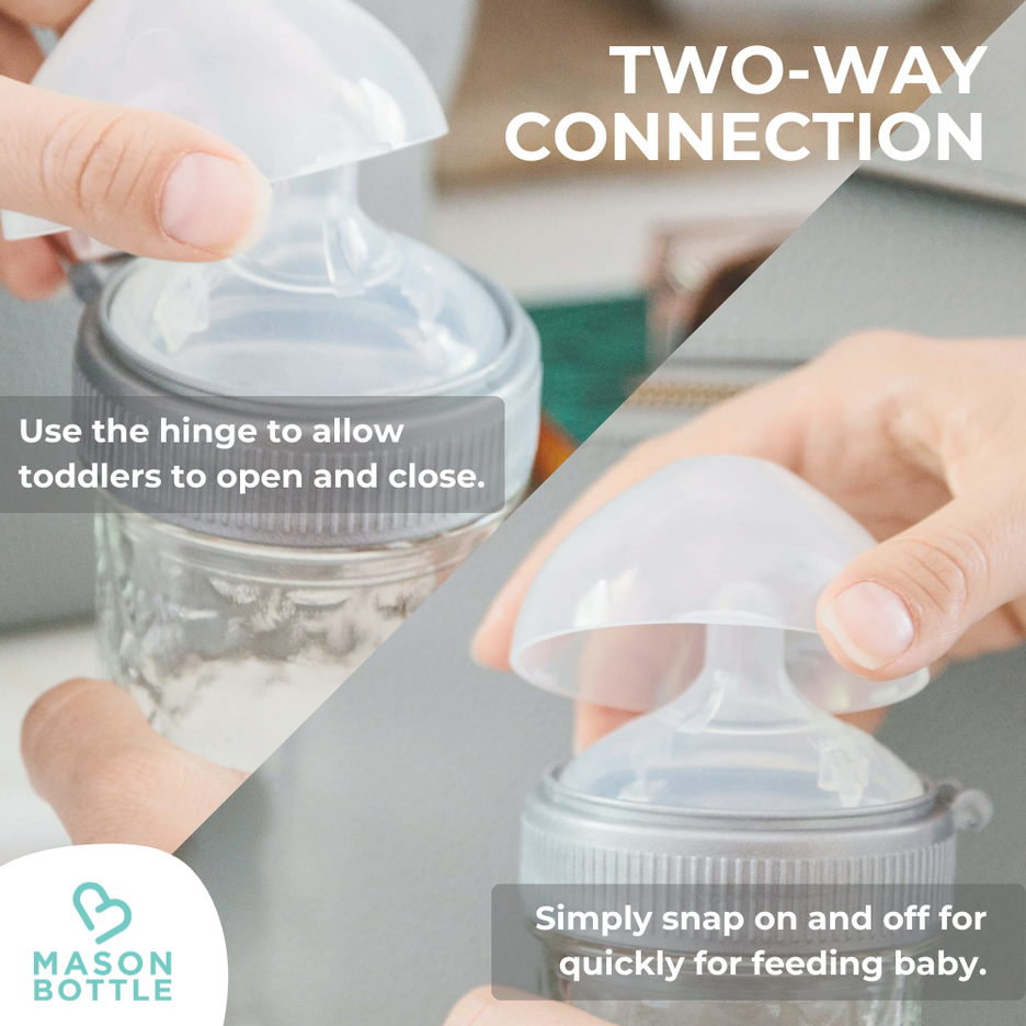 Plastic Ring & Cap | BPA-Free Products | Mason Bottle