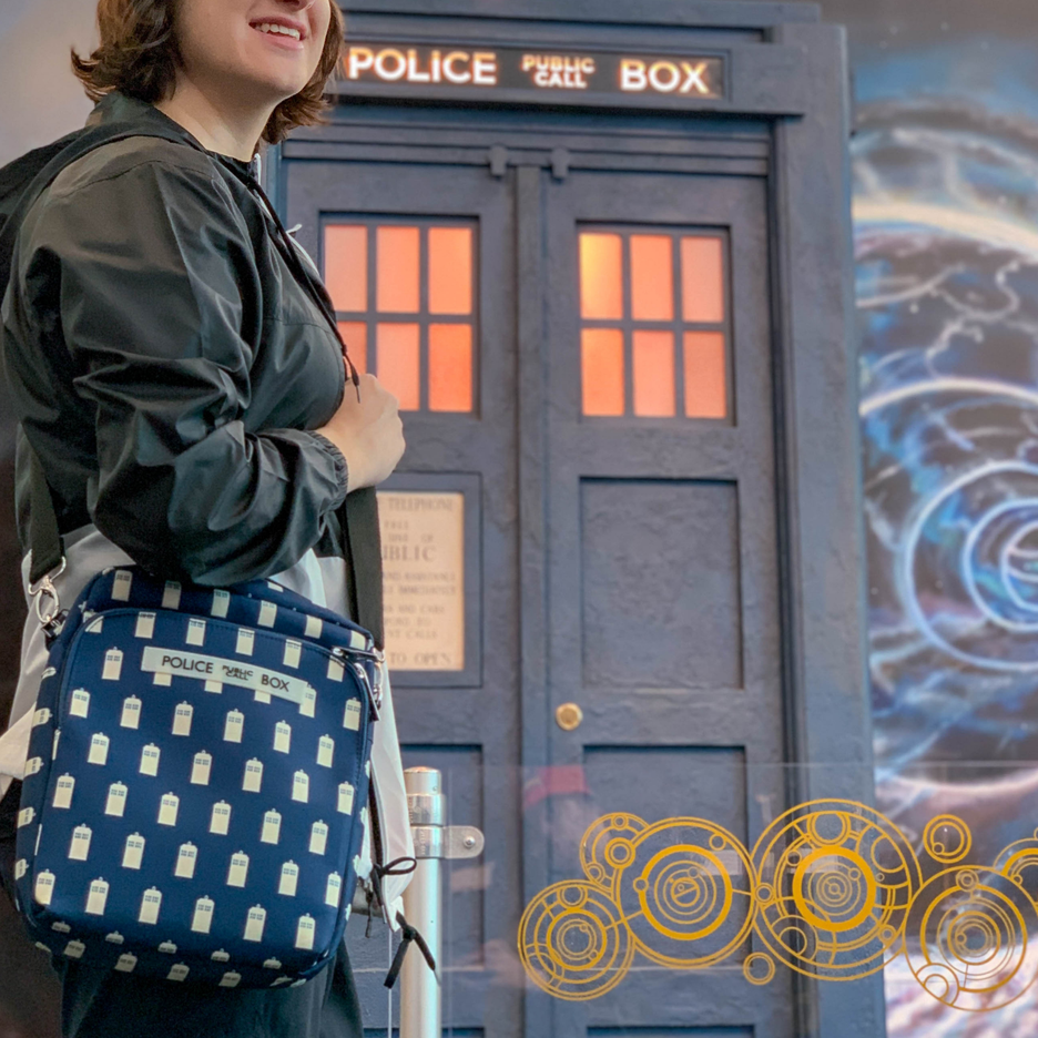 TARDIS Doctor Who Cross Body Bag - Doctor Who Messenger Satchel Bag ...